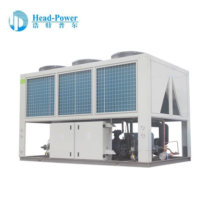 Cina Disesuaikan 200tons Hvac Air Cooled Screw Chiller Dengan Produsen ...